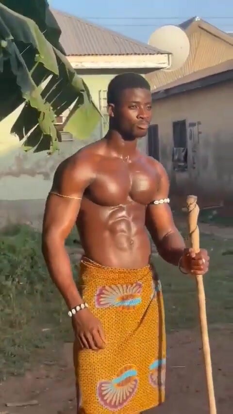 Perfect Black African Muscle
