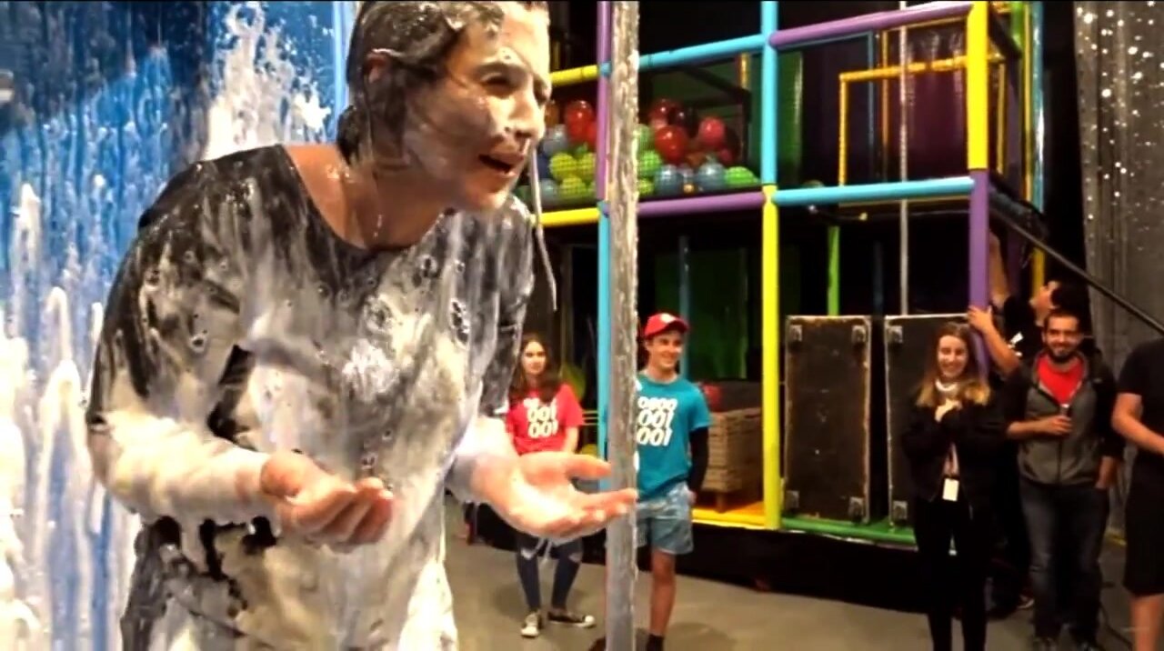 Girl Gunge Fully Clothed