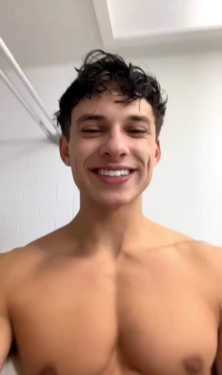 Hot Straight Jock Jerking Off