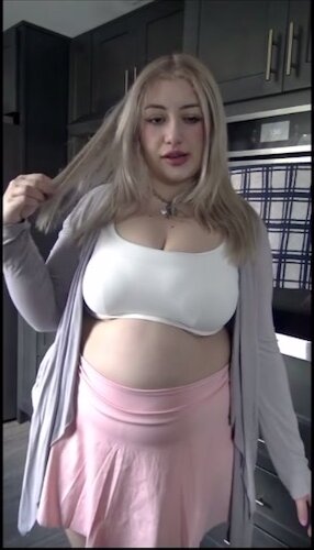 Big Belly Blonde Video 2