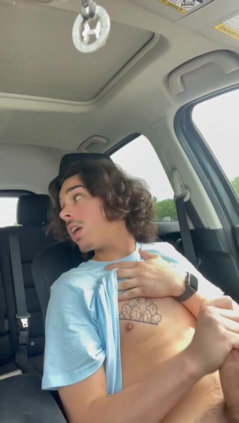Hot Long Haired Cut Dude