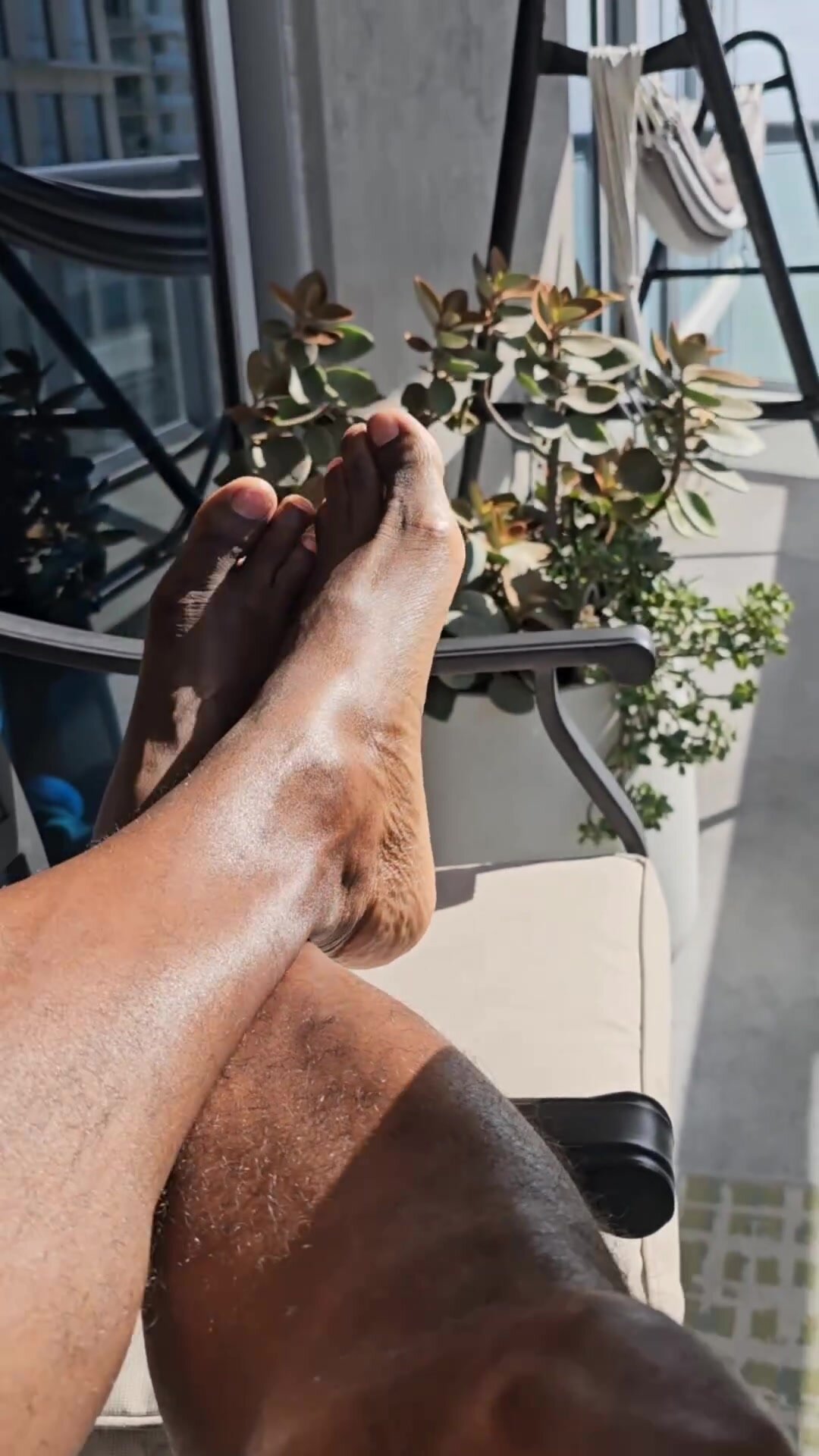 Homem Latino Pés E Solas Grande