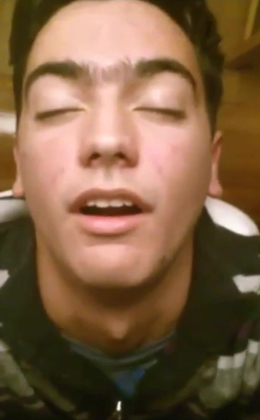 Hot Guy Snoring Cutely