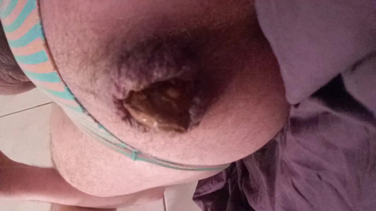 Xdressed Slowly Pushing A Turd Out
