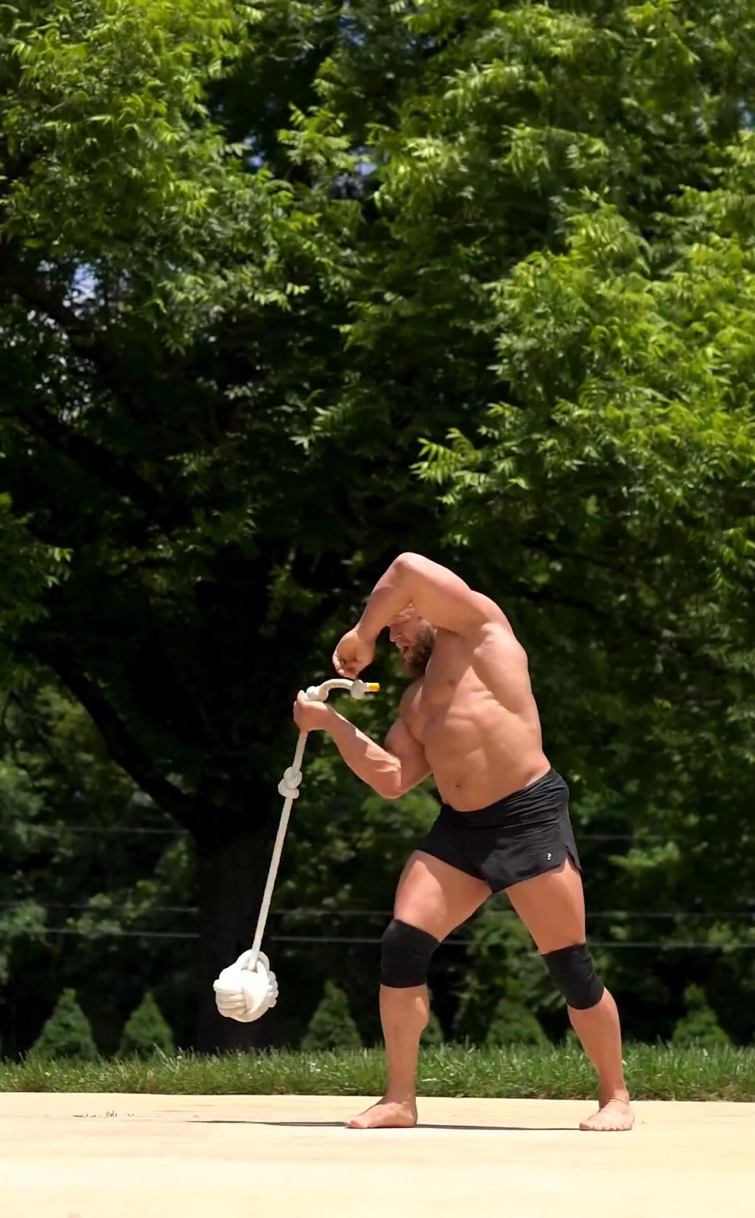 Muscle Rope Workout