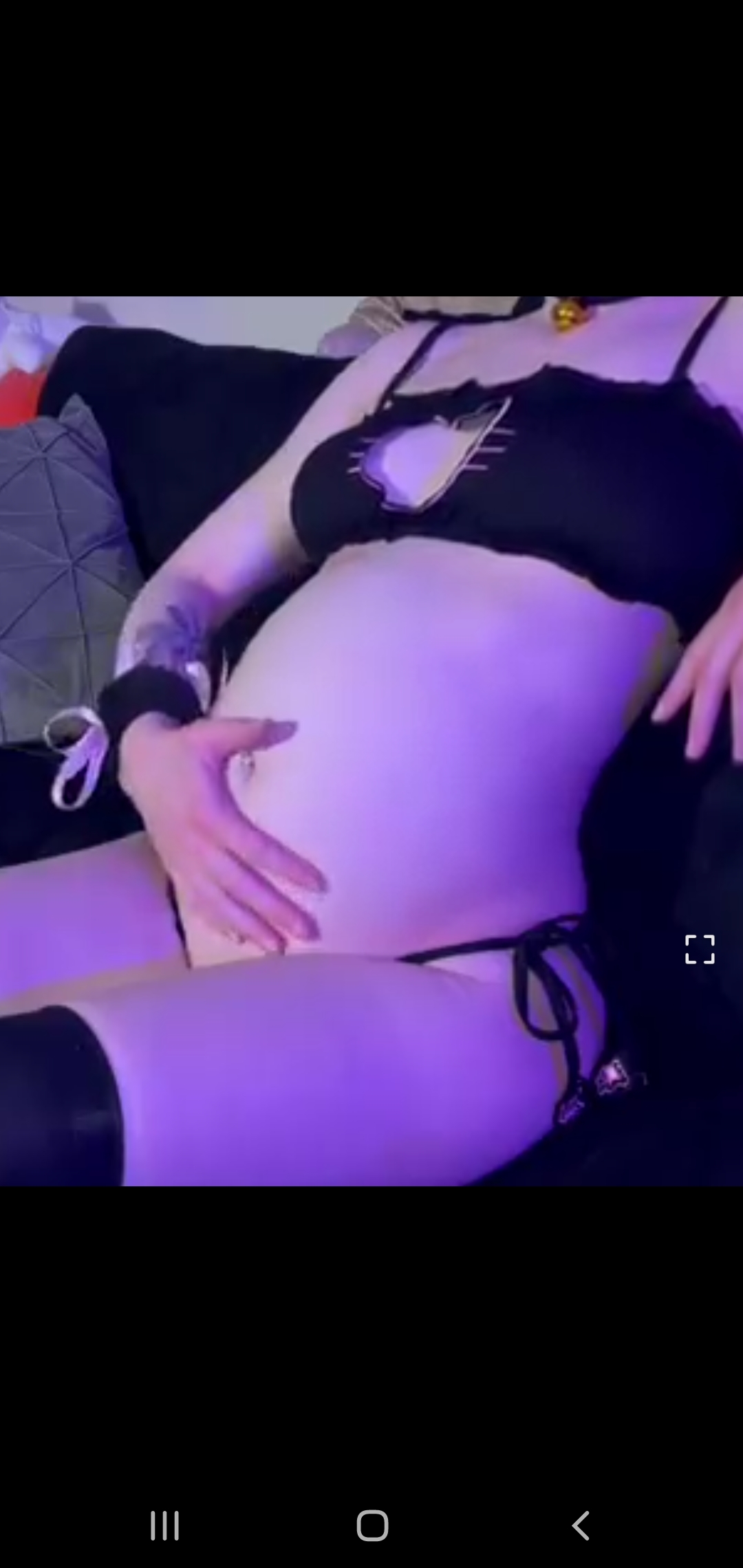 Cute Belly Inflation