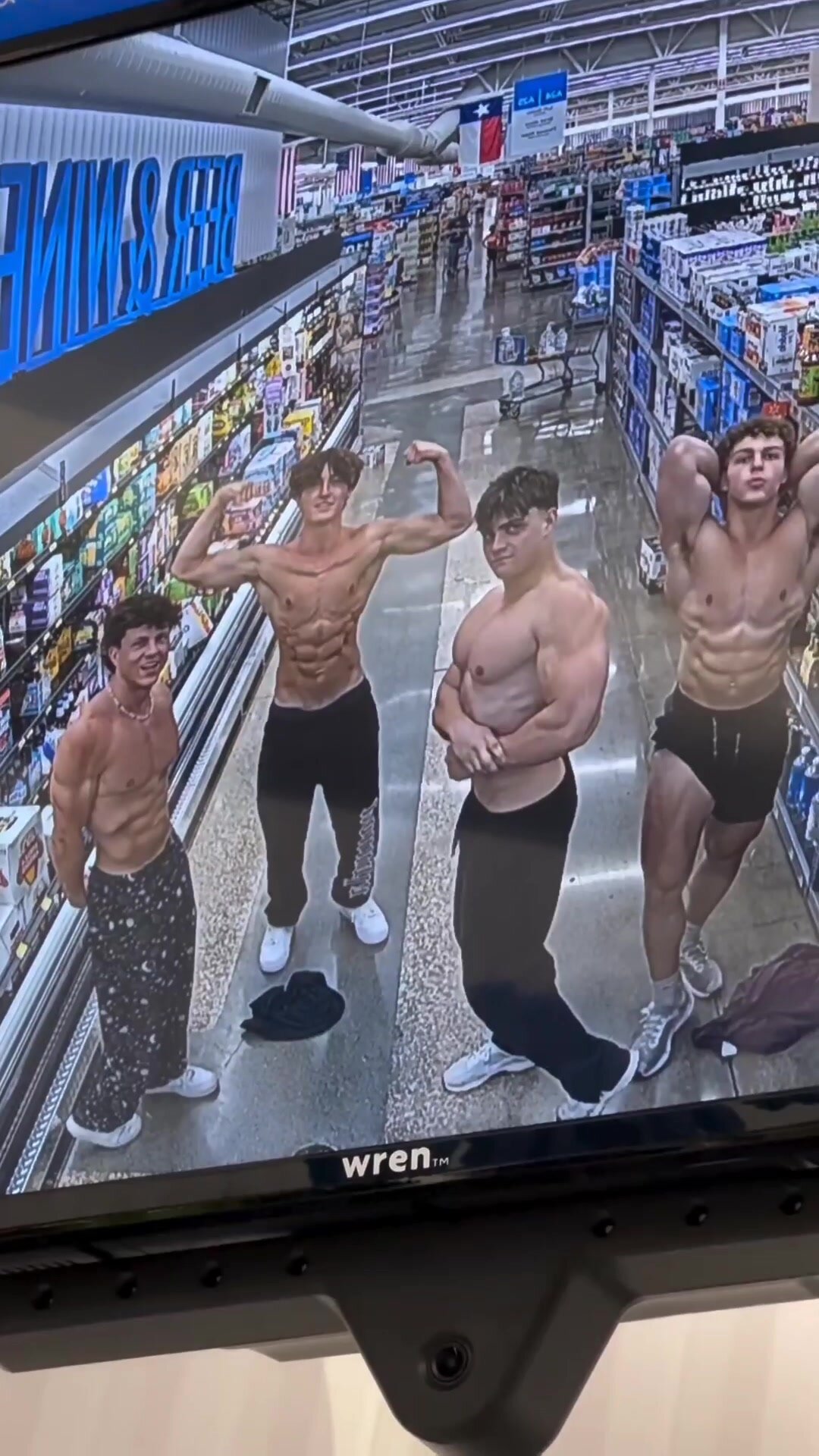 Teen Alpha Muscle In Public