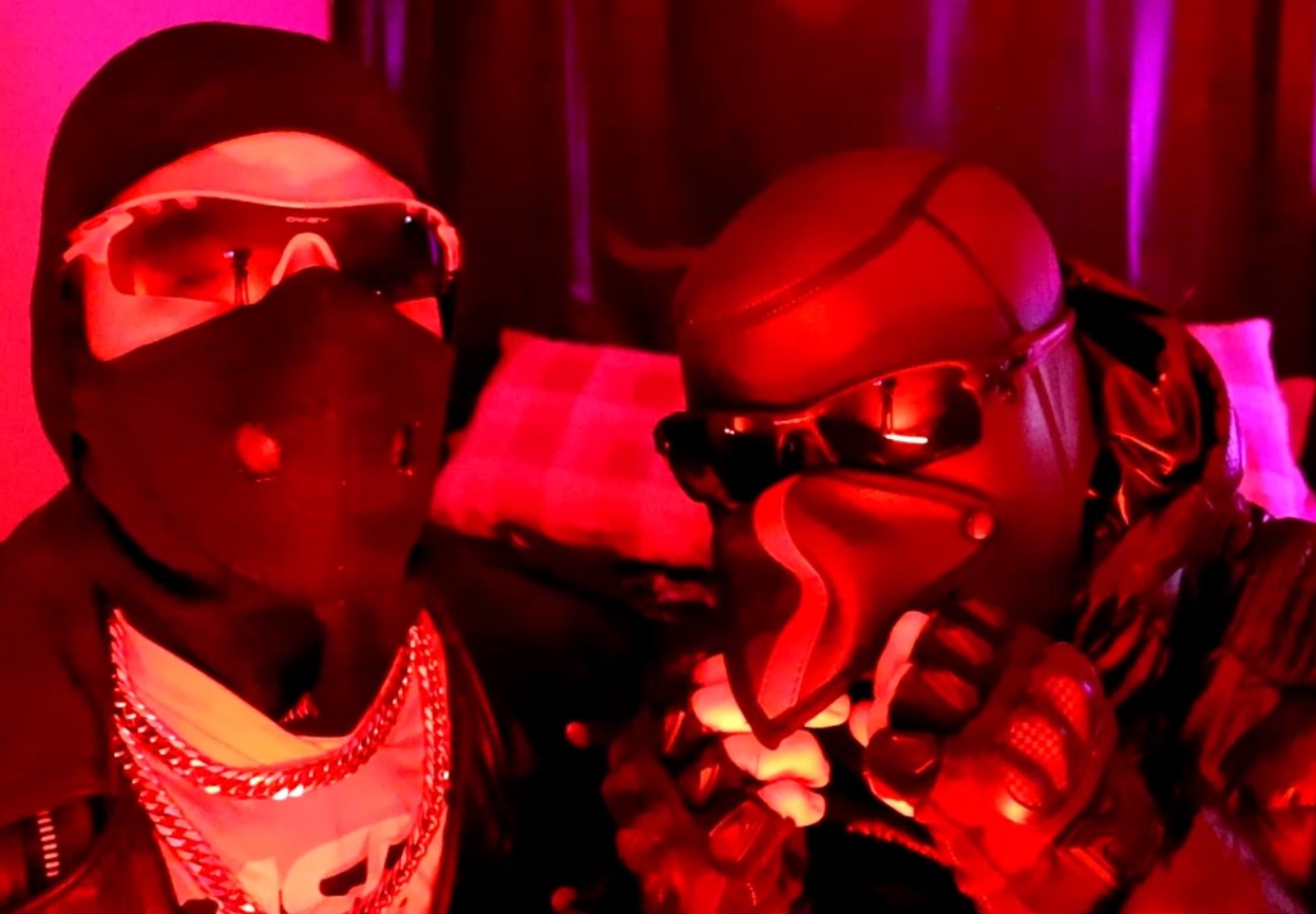 Two Masked Poppered Sex Machines