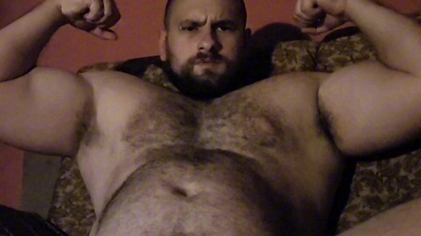 Hot Bear Jerks Off Toys Cumpilations Video 5