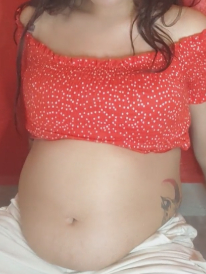 Latina Burping With Beer