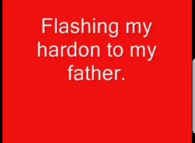 Hard On 18 Yr Old Makes Sure Dad Sees His