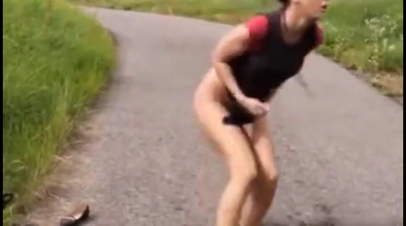 Sexy Woman Tinkling