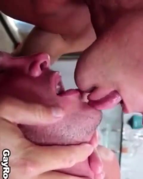 Gay Romantic Kiss
