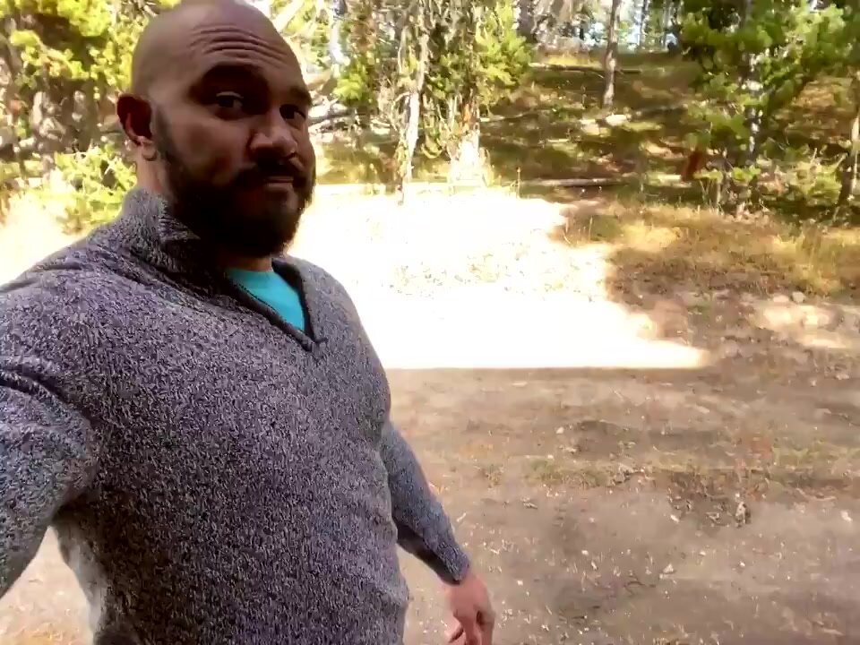 Big Men Pissing Outside 46