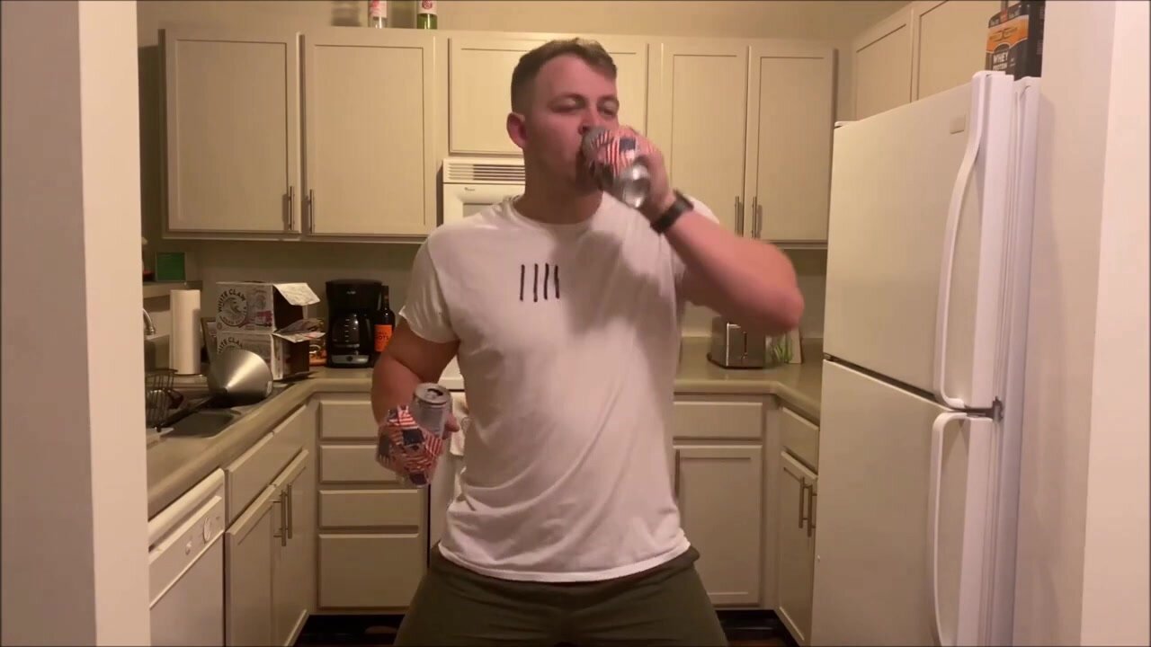 Hot Muscly Guy Burping Part 2