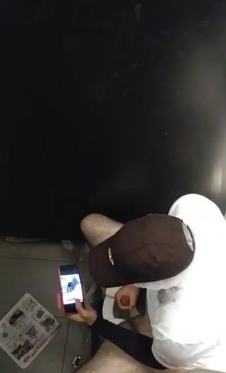 Spying On Dunkin Donuts Sandwich Maker He Cums