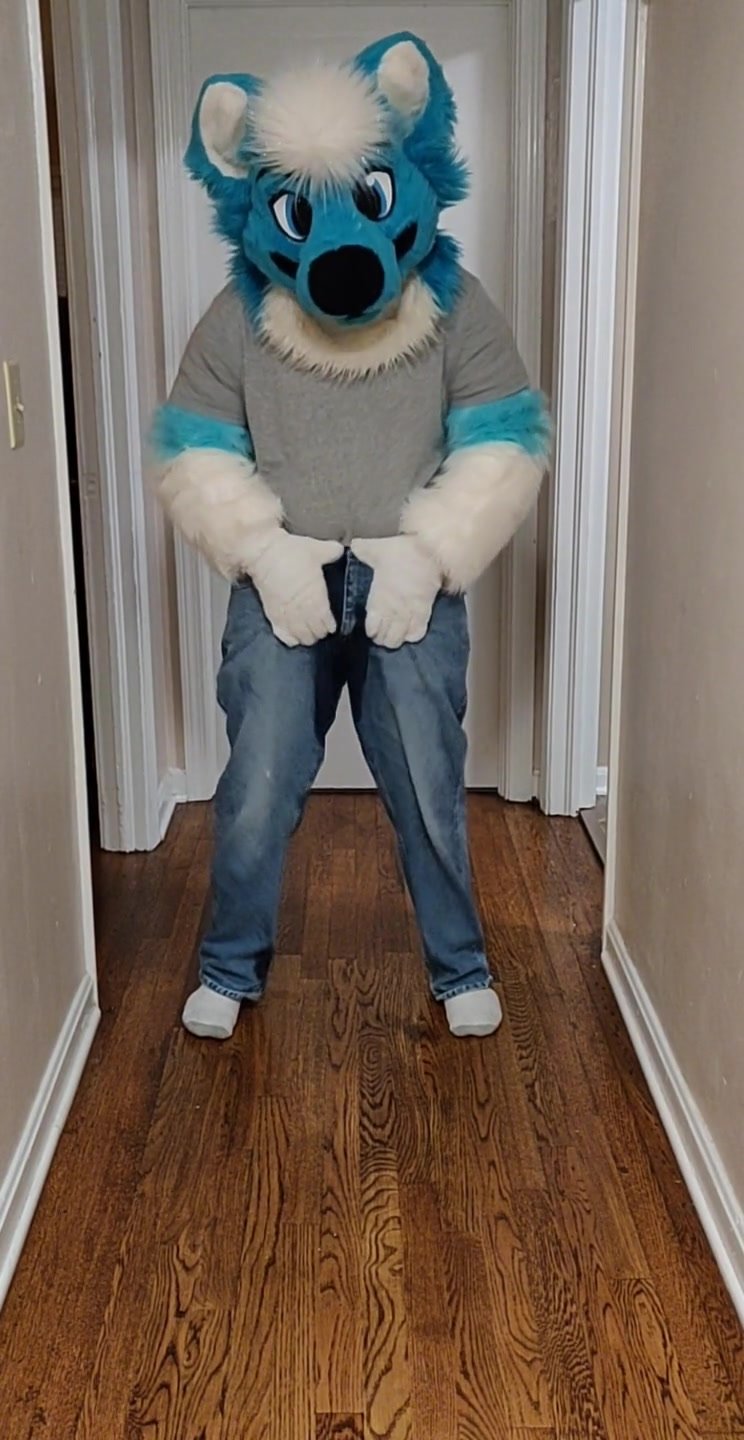 Fursuit Pissing Not Me Fursuiter Wets Pants