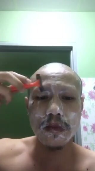 Shave Eyebrows