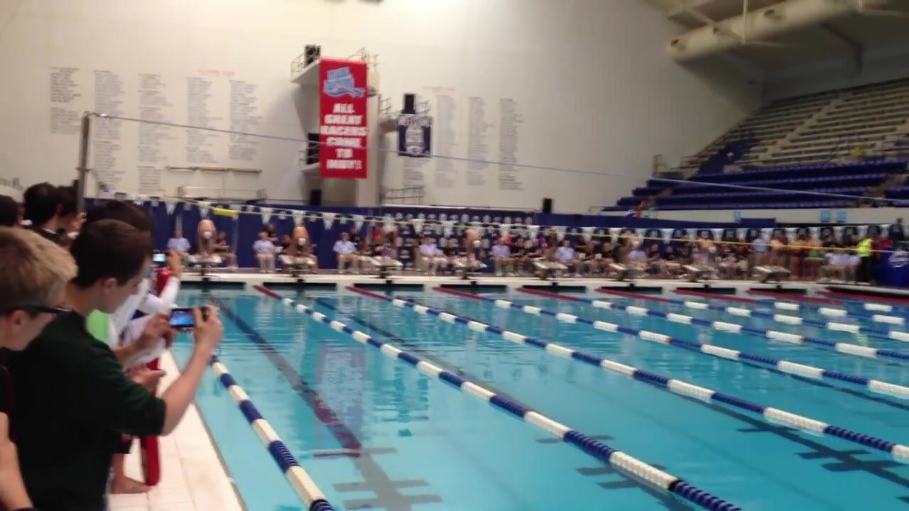 Nathan Adrian Suit Rips During Swim Meet With Phelps