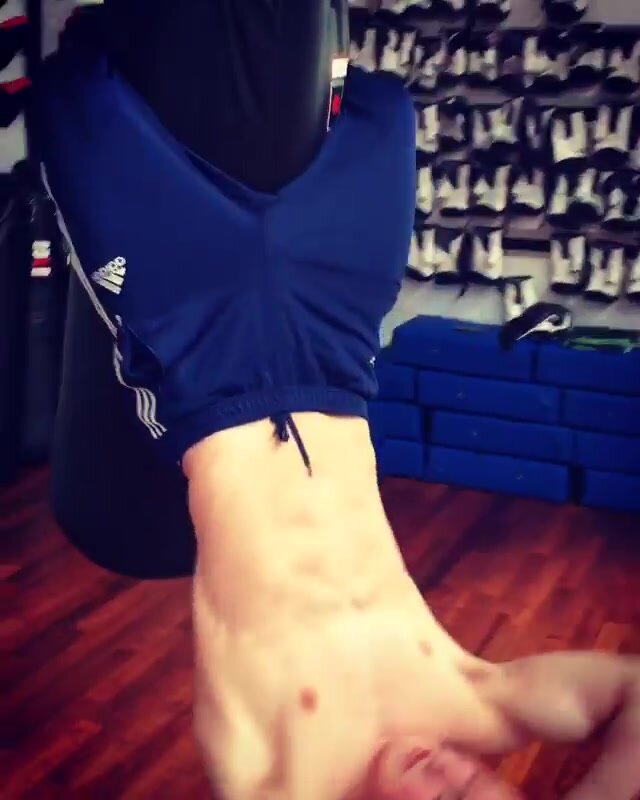 Punch Bag Sit Ups