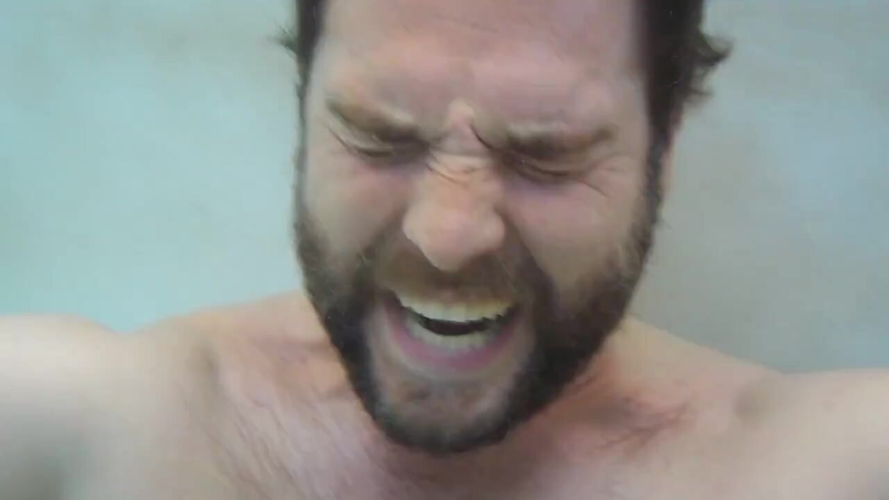 Underwater Bearish Guy Breatholding Barefaced