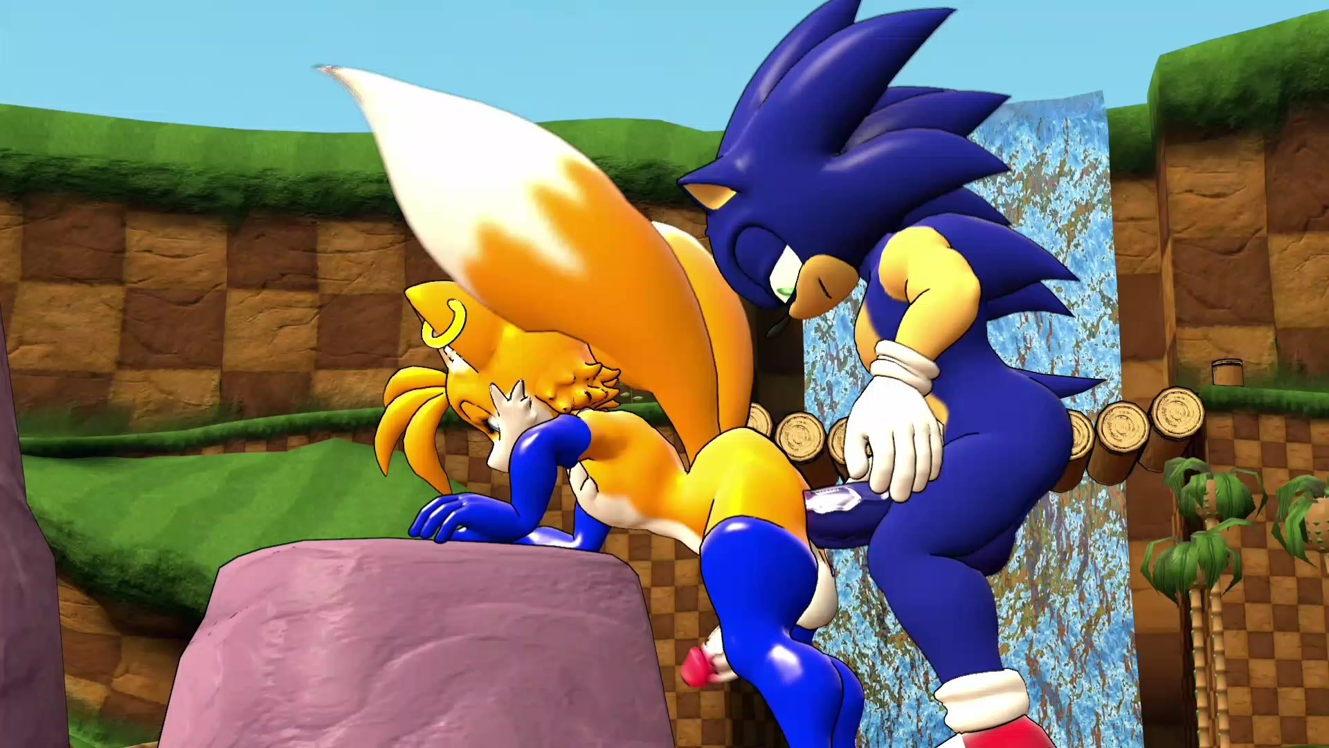 Animation Tails Farting Cock