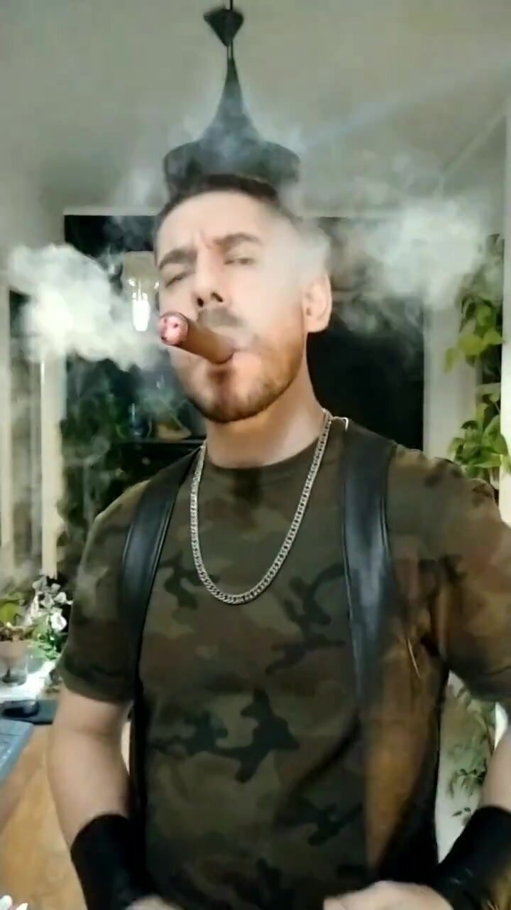 Cigar Smoker Men