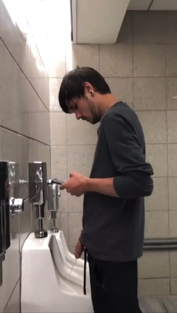 Thick Softie At Urinal