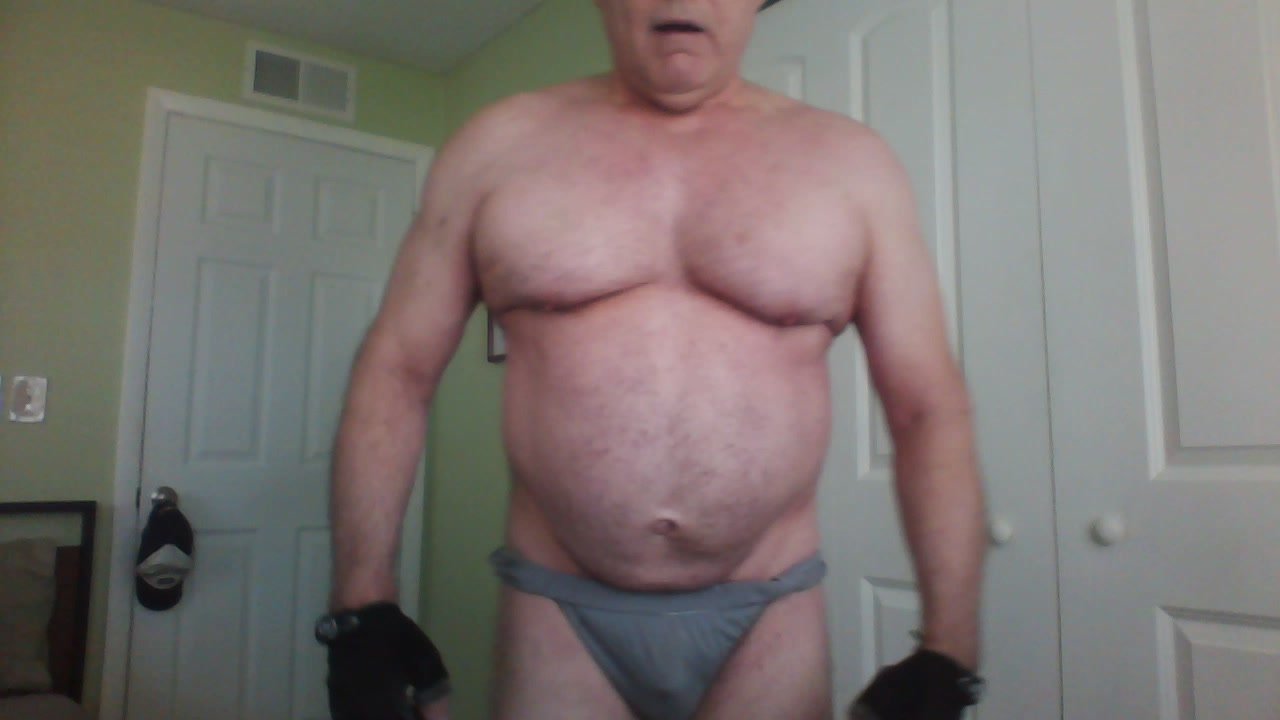 Sucking My Beer Gut In And Bicep Flex