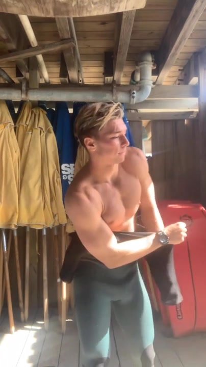 Hot Wetsuit Guy