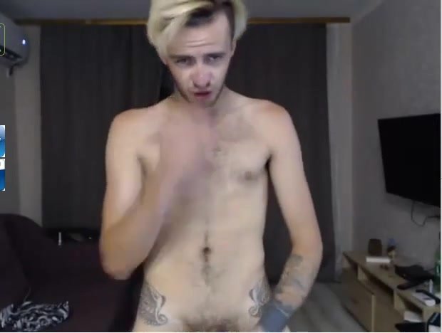 Hot Furry Guy Jerking Off