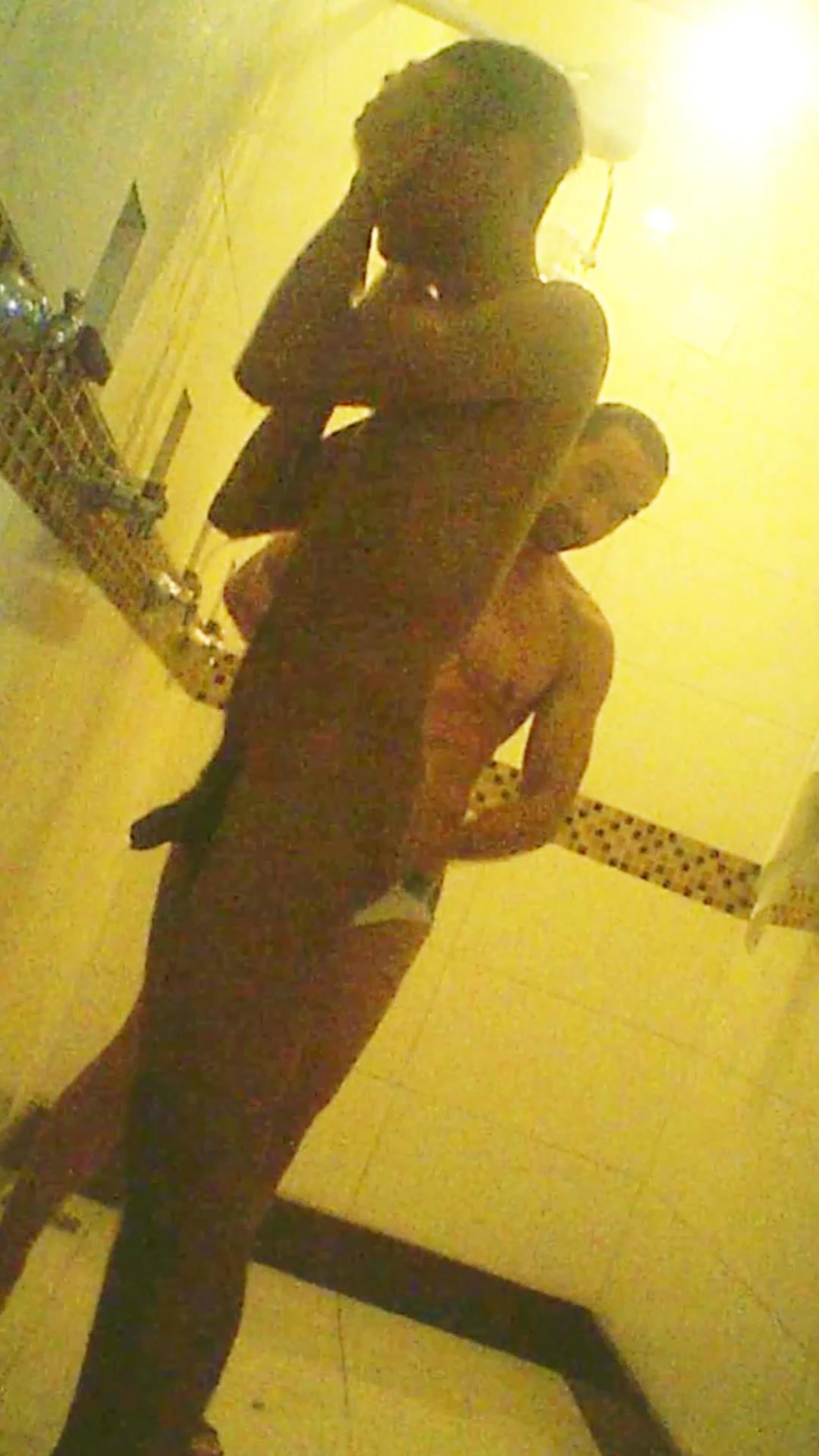 Spy And Caught Guys In Open Gym Showers Pt2
