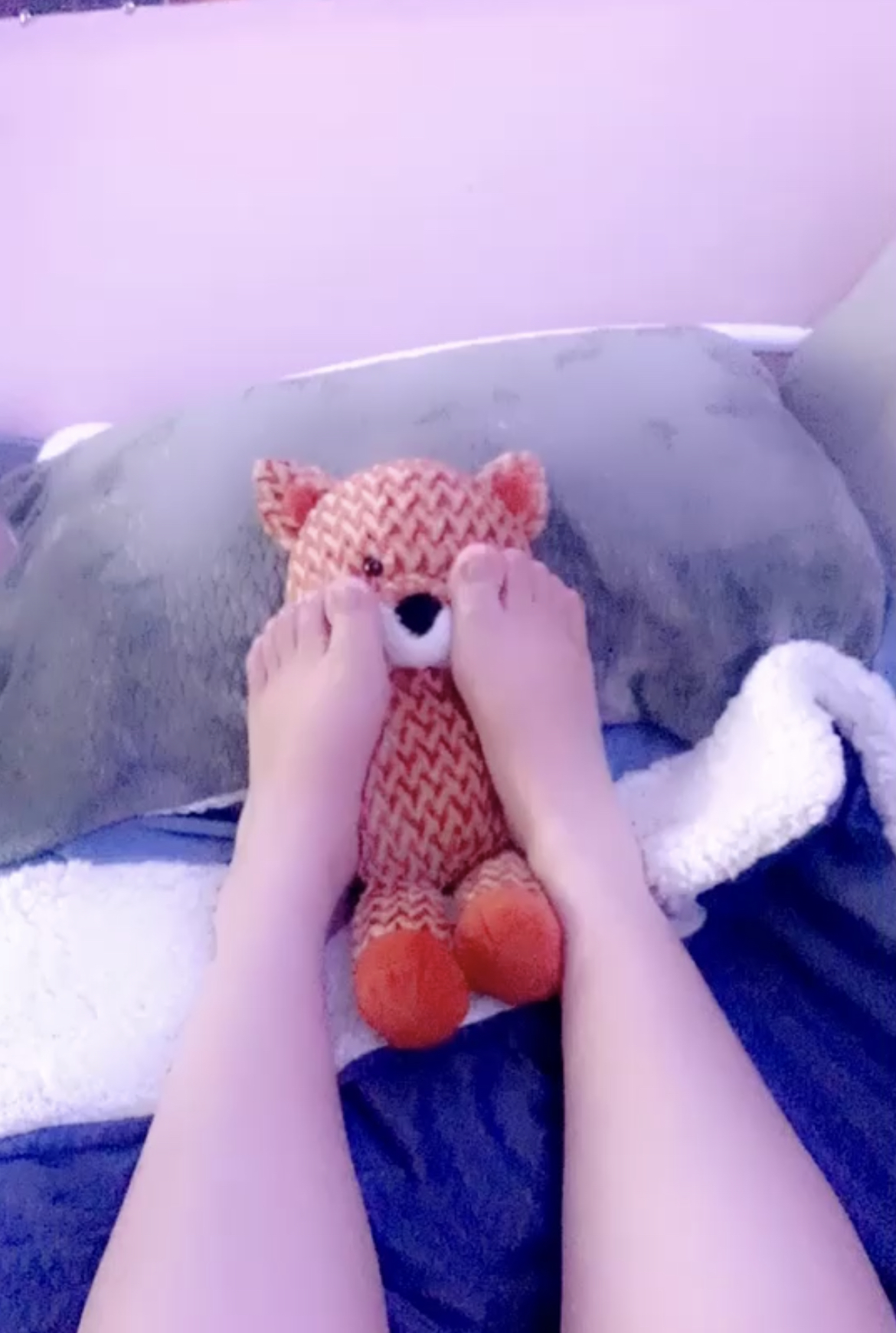 Foxy Gets Giantess Stinky Feet