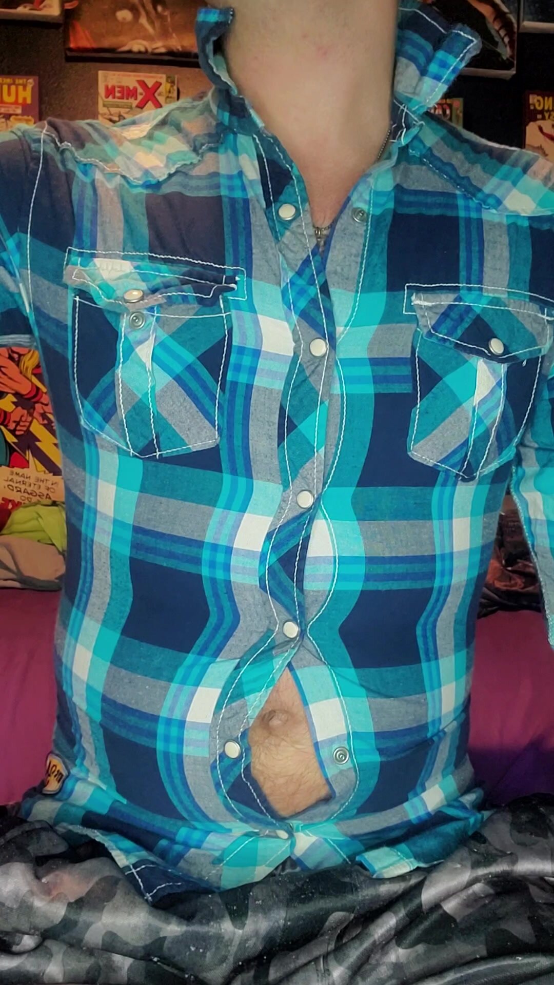 Bloat In Button Up Shirt