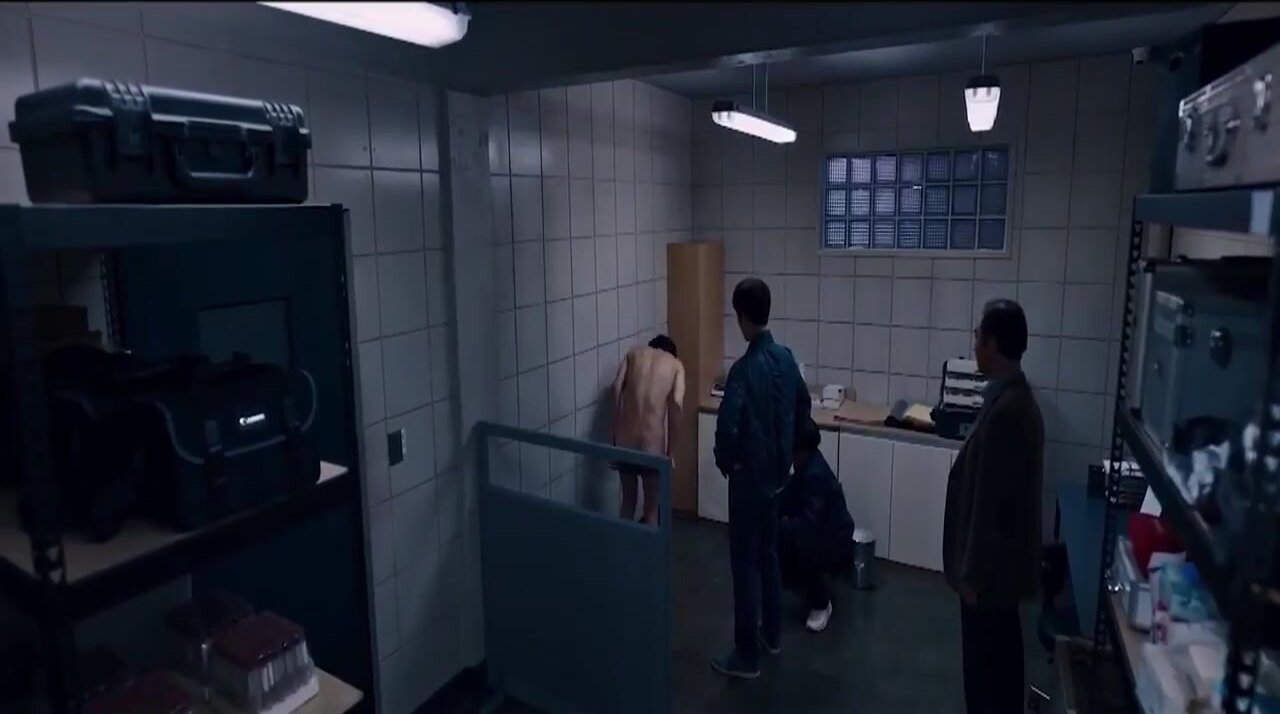 Korean Police Strip Search