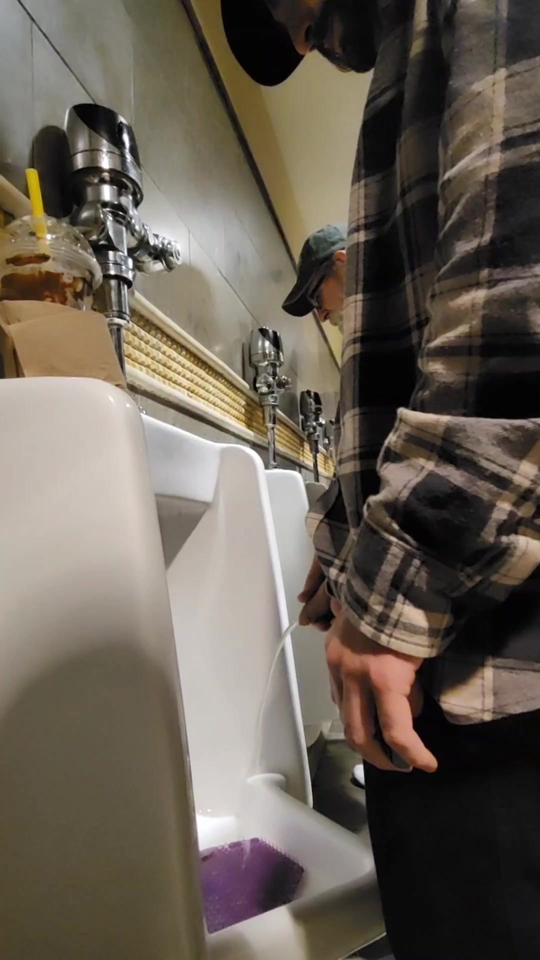Spy Piss Hot Mexicans Urinal Spy Pissing