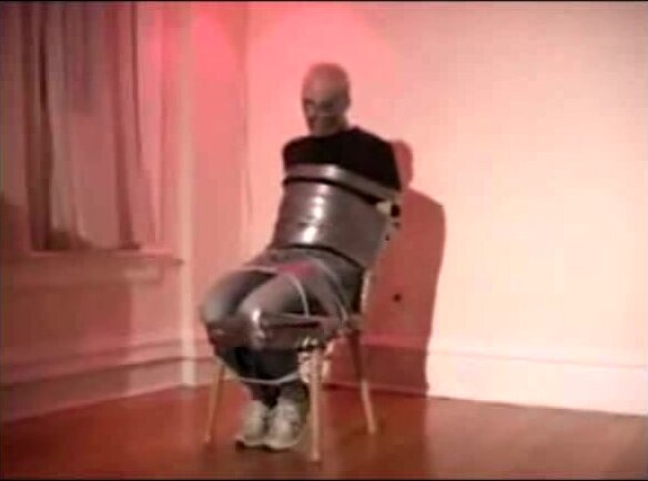 Duct Tape Chair Bondage