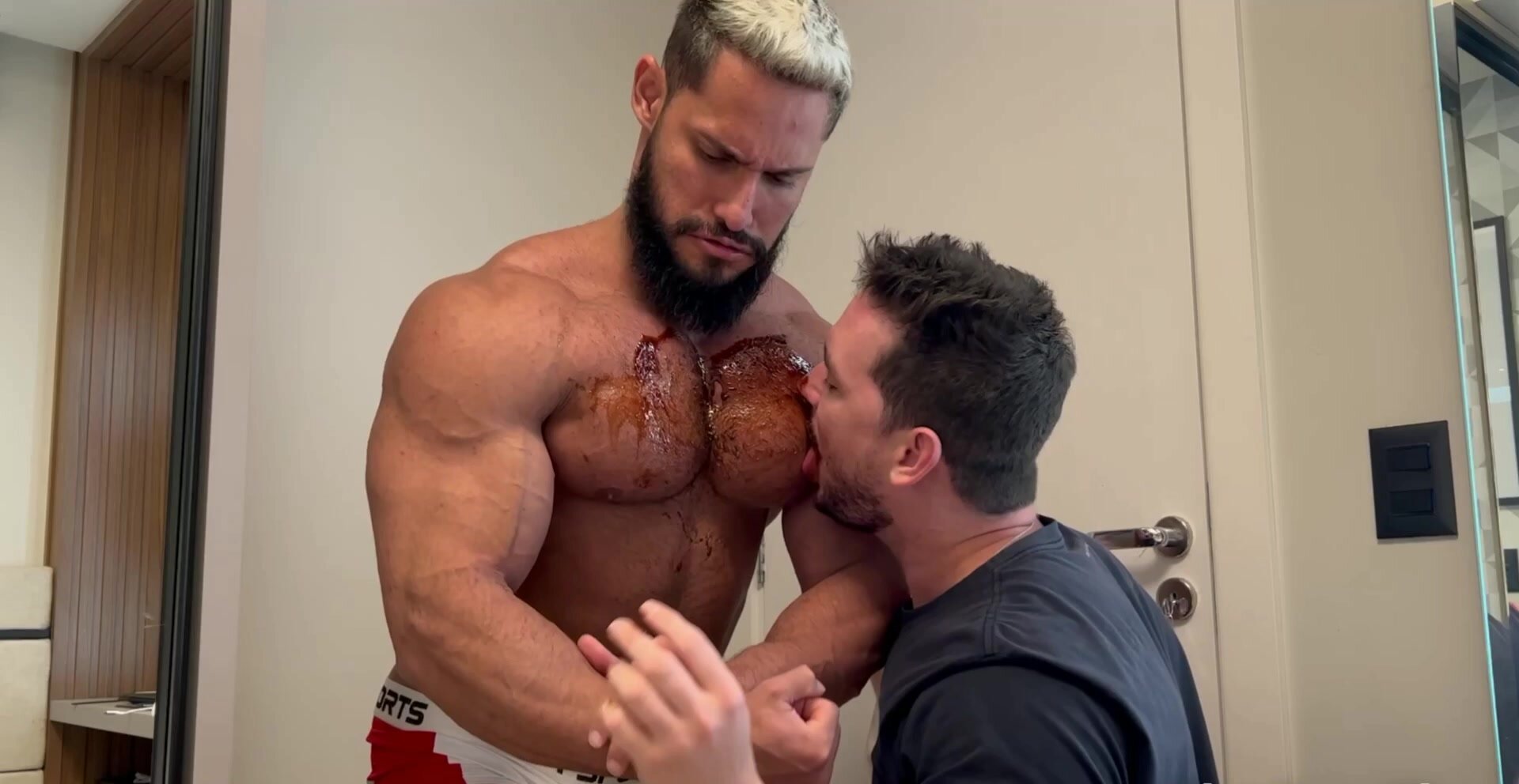 Tasty Muscle Worship Session