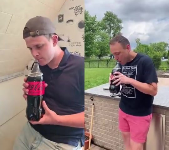 Chugging 2l Of Coke