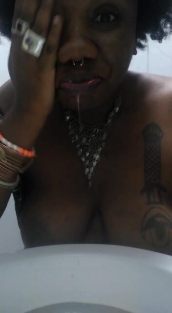 Bbw Raunch Ebony Vomit 3