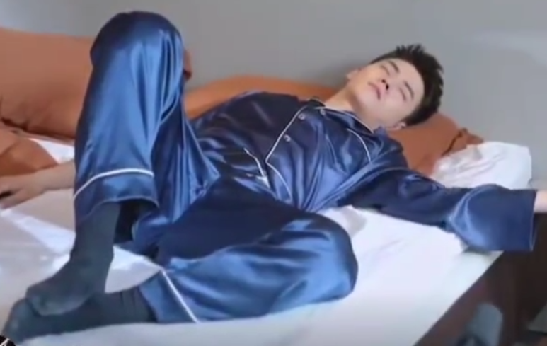 Handsome Male Celebrity With Sexy Black Socks And Big F