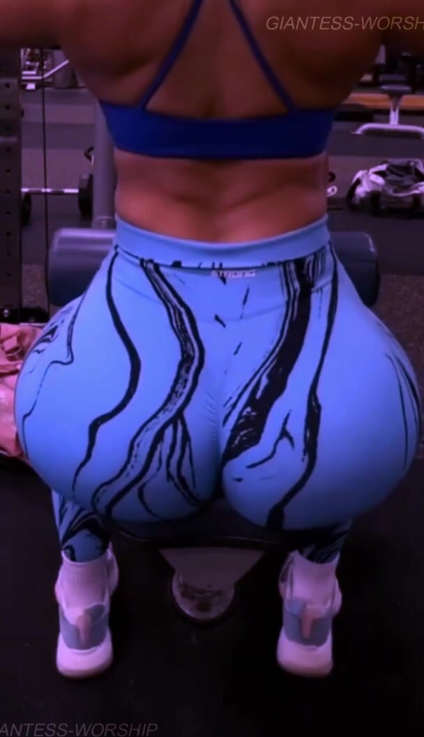 Giantess Gym Butt Crush 2