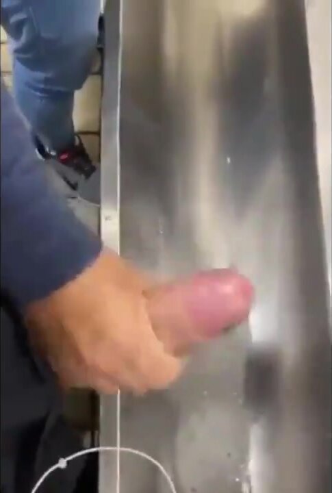 2 Guys 1 Bowl Helping Hand At Urinal