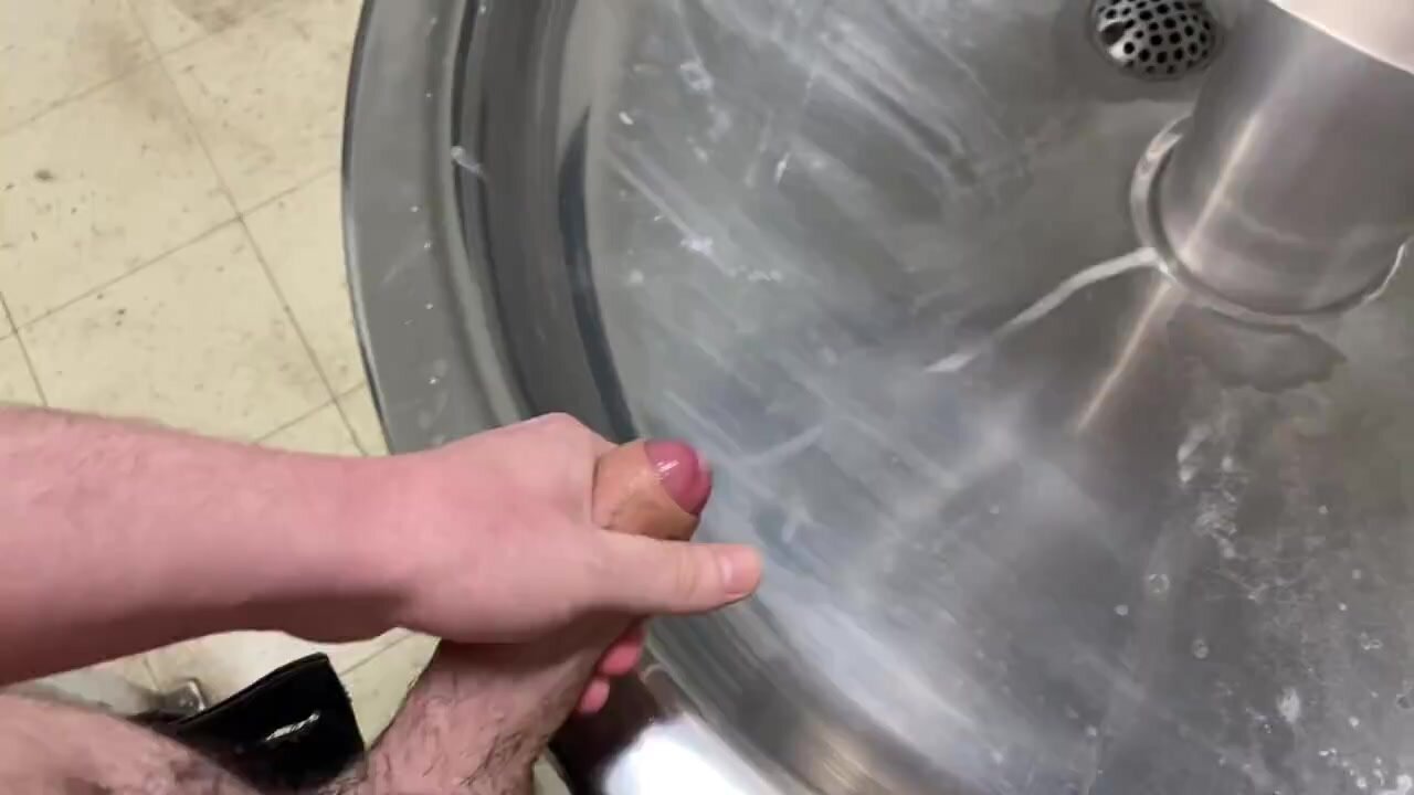 Cum In Public Restroom