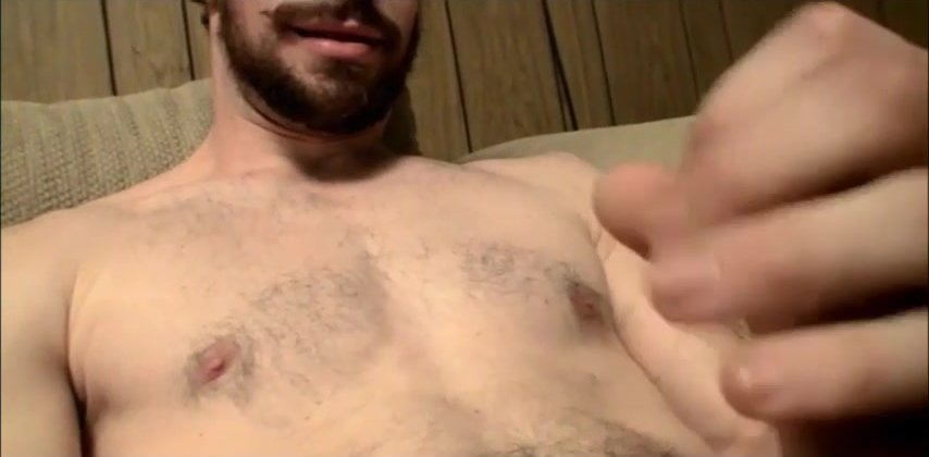 Hairy Straight Thug Stroking