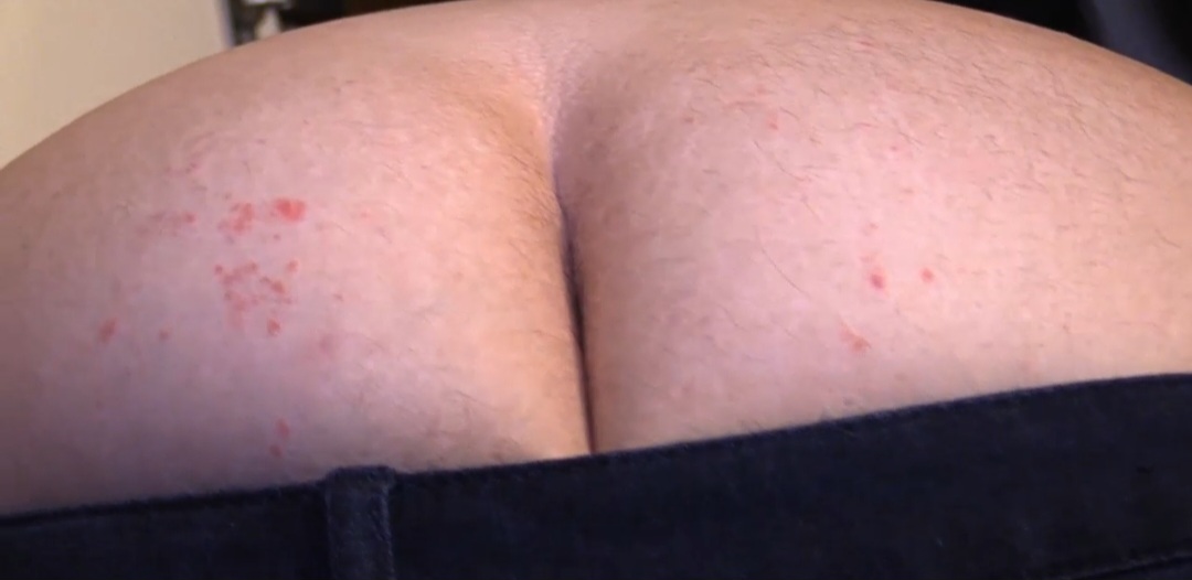Juicy Hairy Ass Crack