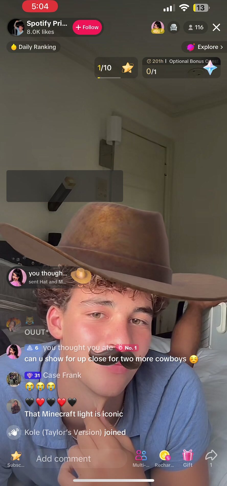 Tik Tok Livestream Dude Showed His Dawgs