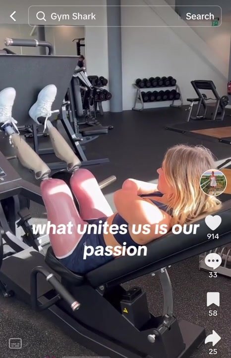 Hot Quad Amputee Workout