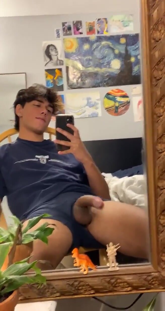 Str8 Big Dick Bouncing