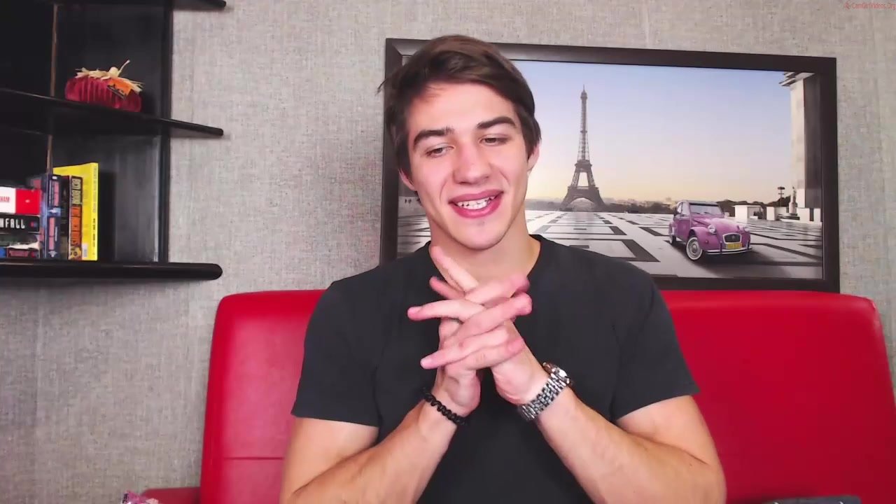 Cute Guy Has Big Biceps